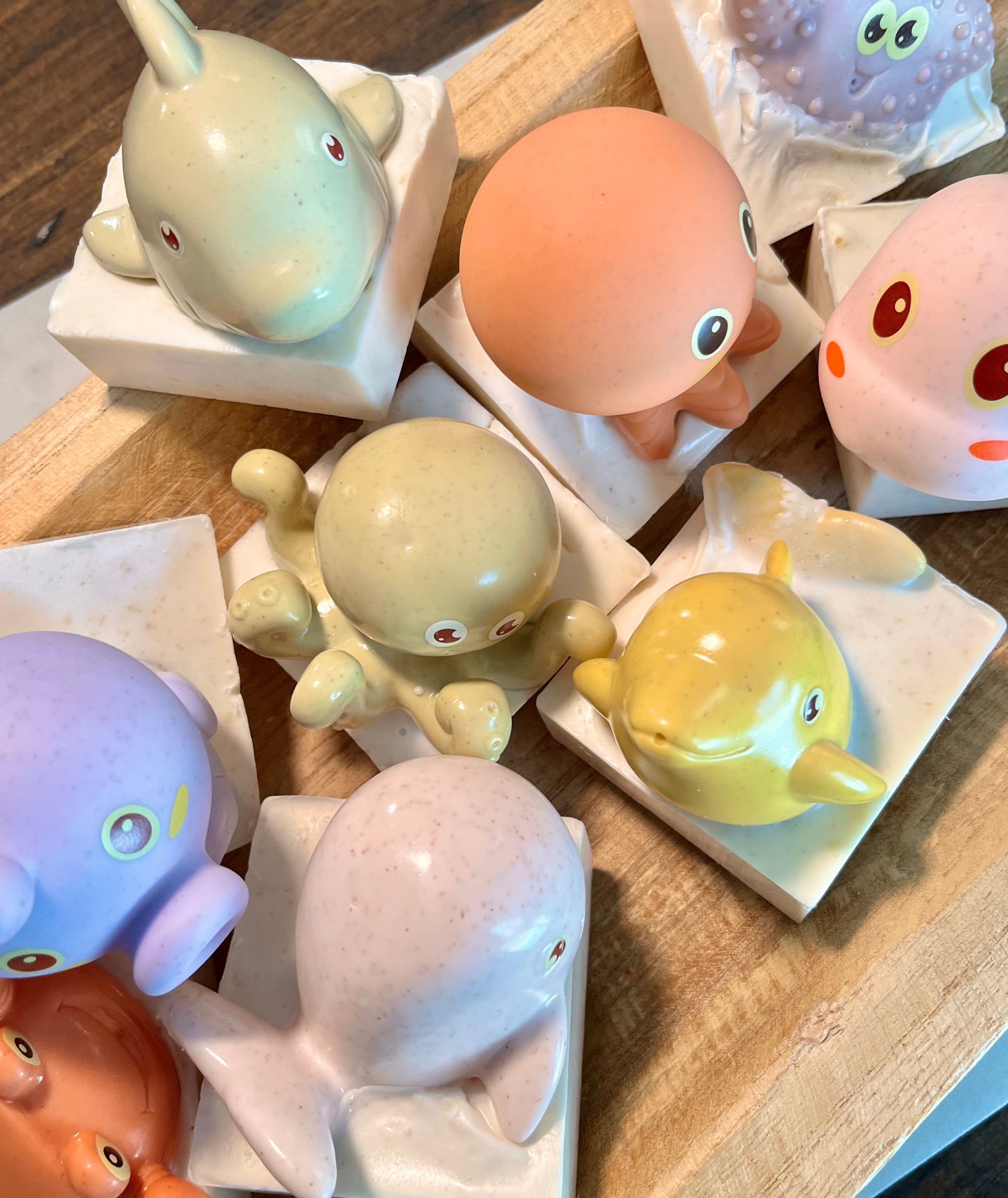 Kids Soap with Wheat Straw Bath Toy | Rayne Refillery