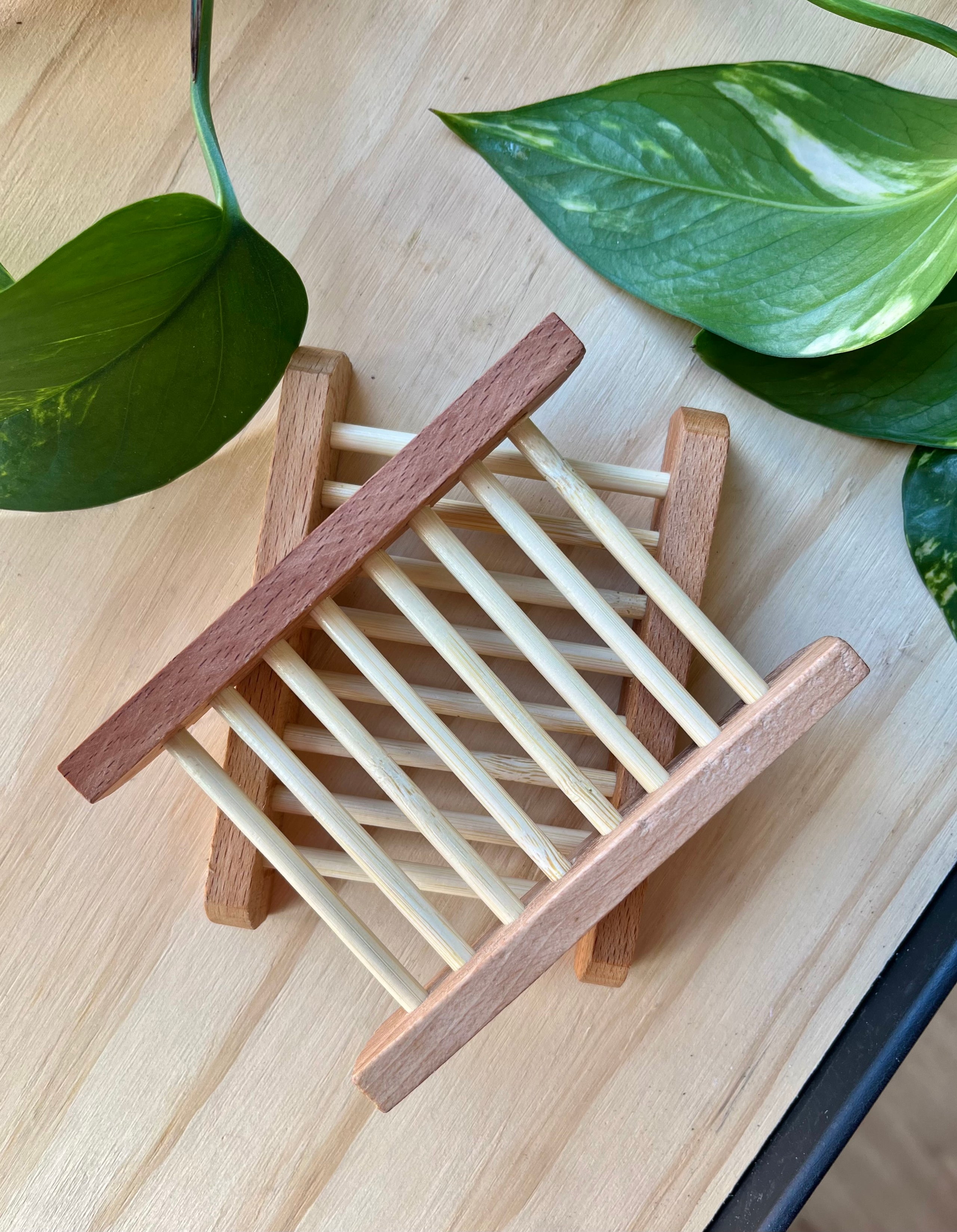 Bamboo Ladder Soap Dish | Rayne Refillery